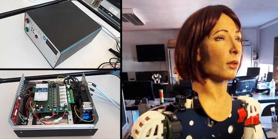 Smart power supply for humanoid robots - Zerynth