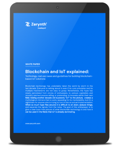 Blockchain and IoT | White Paper | Zerynth