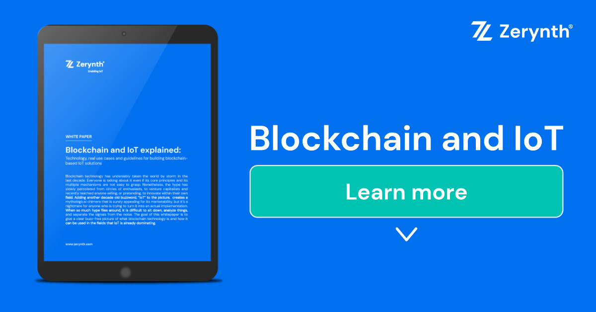 Blockchain and IoT | White Paper | Zerynth