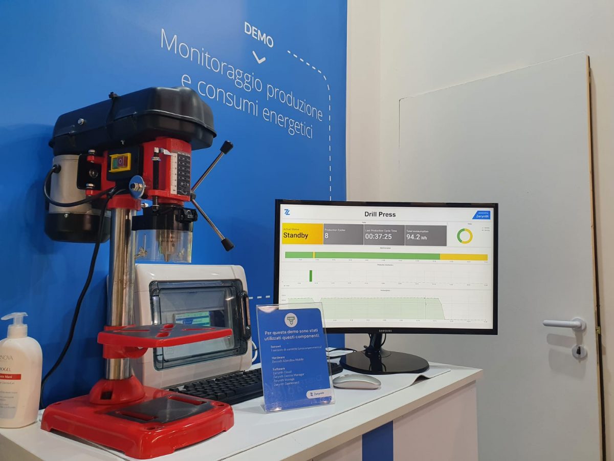 Monitoring of production and energy consumption: the Industrial IoT ...