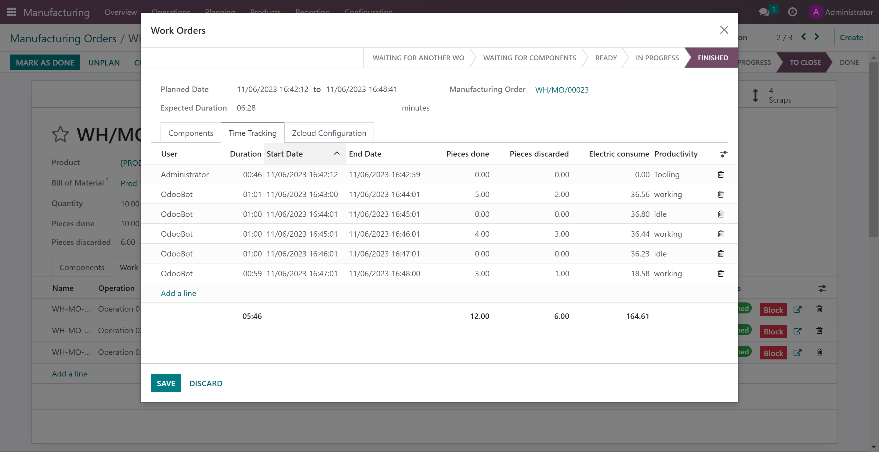 Zerynth Connector for Odoo