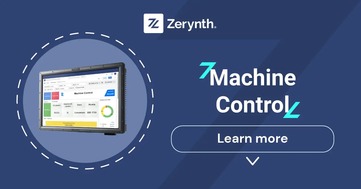 Machine Control | Zerynth Apps